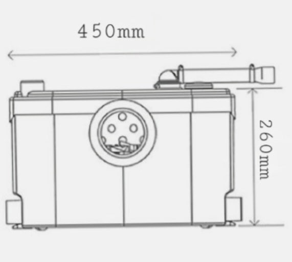 Saniwaste Pro Macerator Pump – PlumbStore Direct