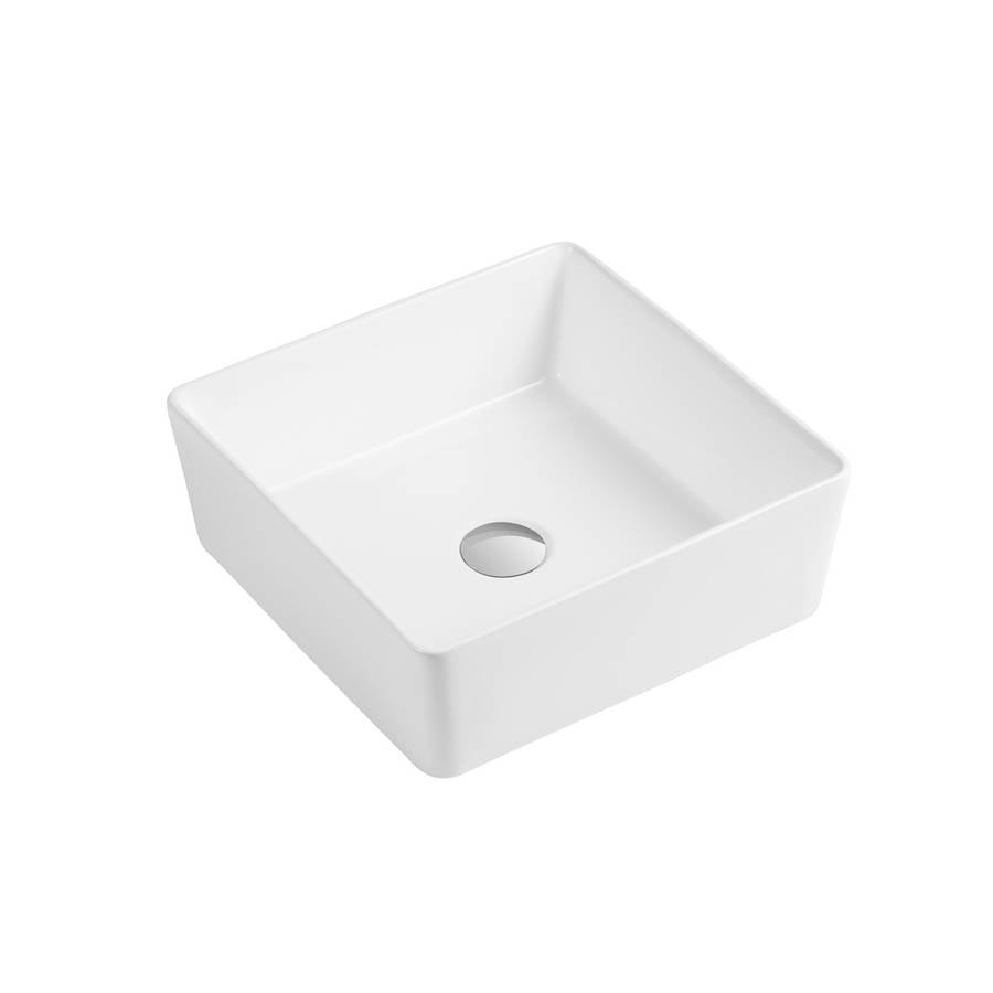 Square Countertop Basin - 390mm – PlumbStore Direct Limited