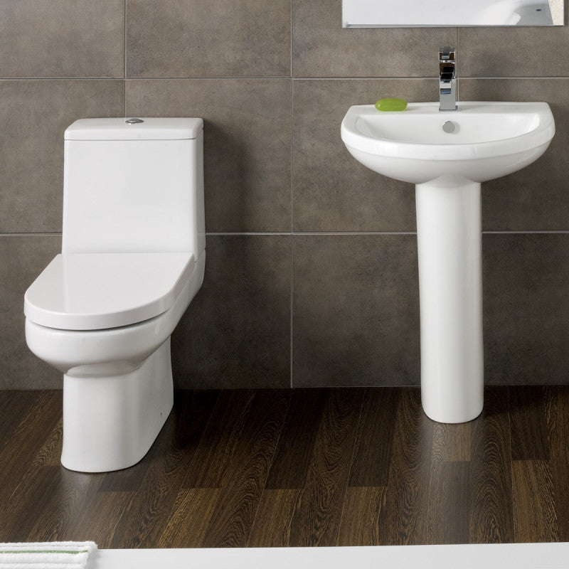 Loux Comfort Height Toilet With Soft Close Seat – PlumbStore Direct