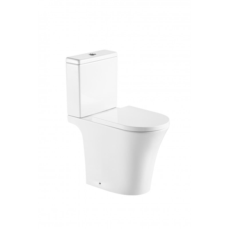 Venice Rimless Comfort Hight Wc Toilet With Soft Close Seat ...