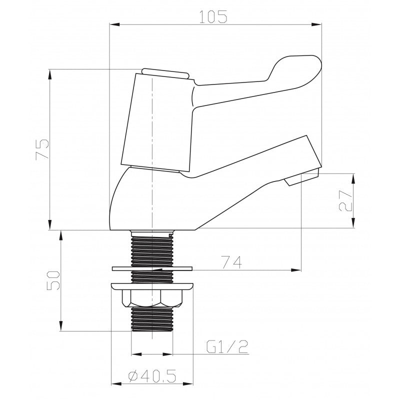 Basin Lever Tap Set - Chrome – PlumbStore Direct