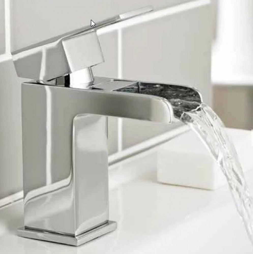 Niagra Mini Mono Basin Mixer Tap With Click Waste - Chrome – PlumbStore ...