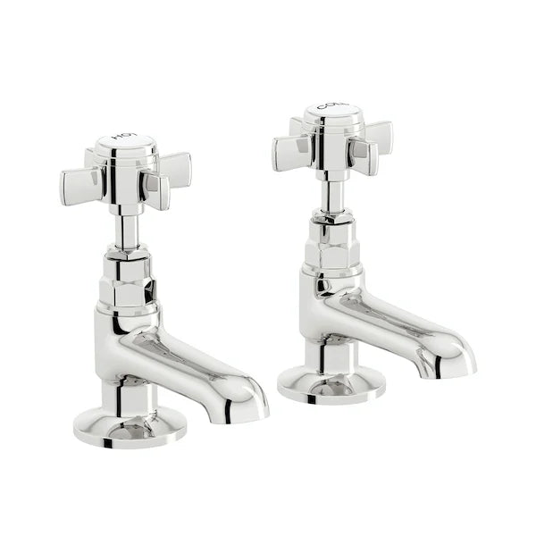 Classic Basin Pillar Taps - Chrome – PlumbStore Direct