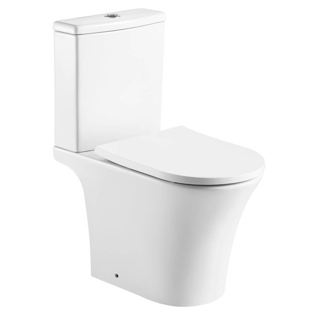 Venice Rimless Wc Toilet With Soft Close Seat – PlumbStore Direct