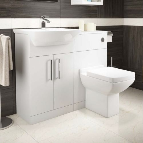 Royal Vanity Toilet Unit - White Gloss – PlumbStore Direct