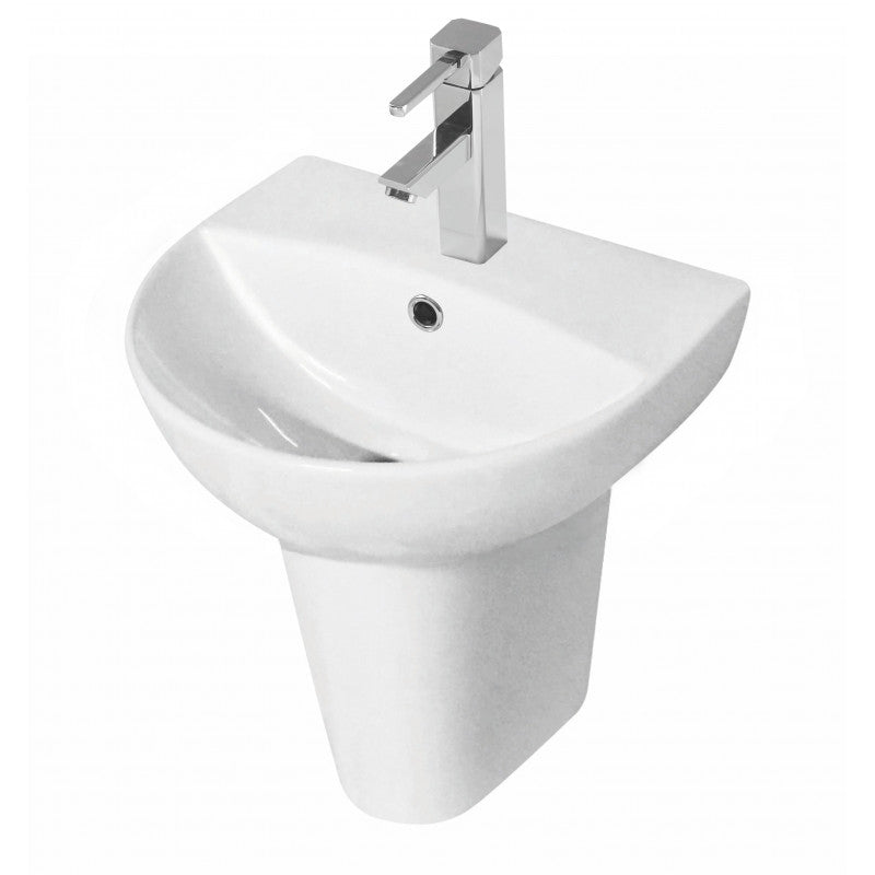 Venice Semi Pedestal & Basin - Multi Sizes – PlumbStore Direct