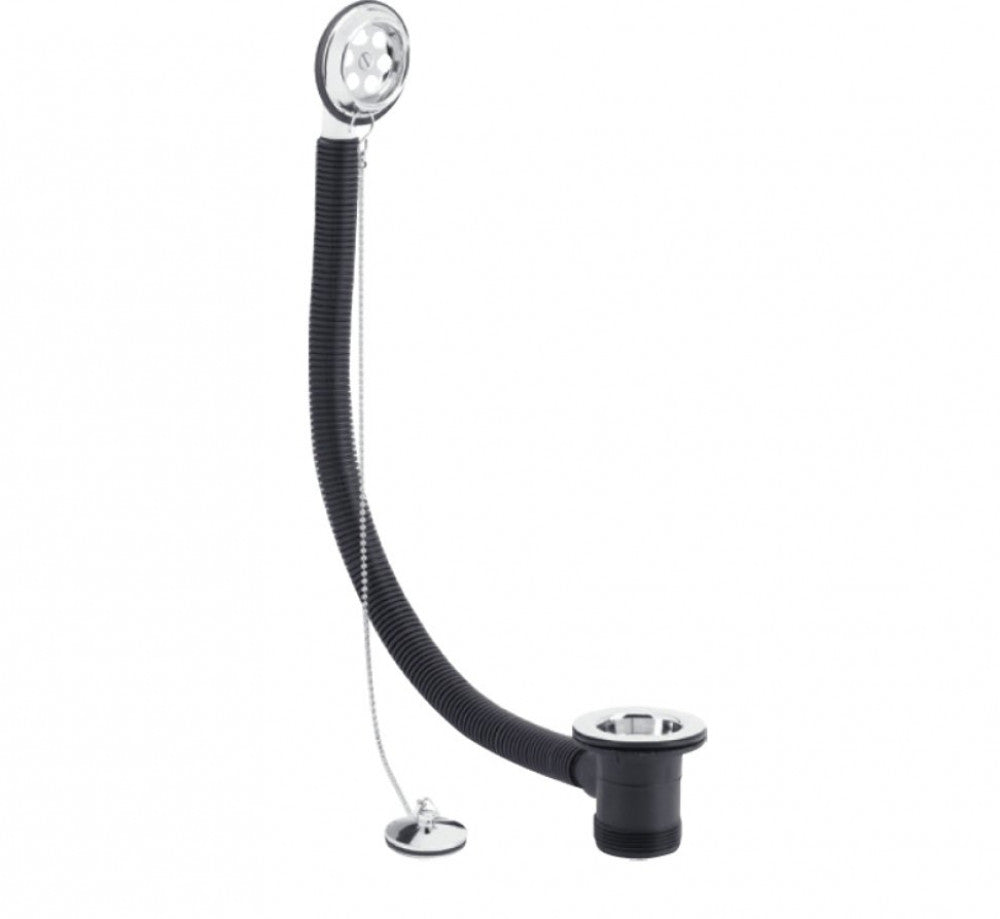 Bath Waste Retainer With Overflow & Brass Plug – PlumbStore Direct Limited